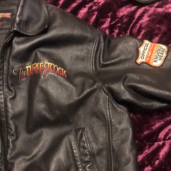 Jackets & Coats | 5 Pound Three Stooges Leather Jacket | Poshmark
